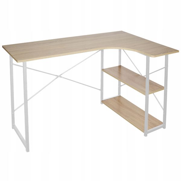 BIURKO ELEGANCKIE rogowe do gabinetu biura NOWOCZESNE DUŻE komputerowe ...