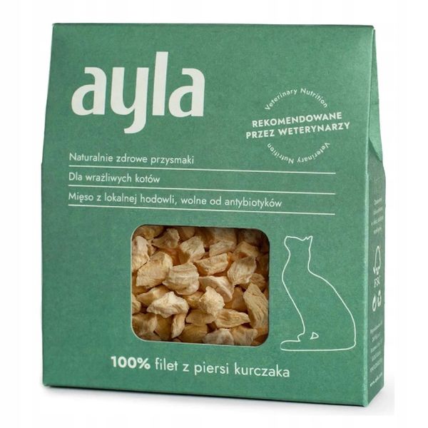 Ayla Cat Filet z piersi kurczaka Liofilizowany 28g - Arena.pl