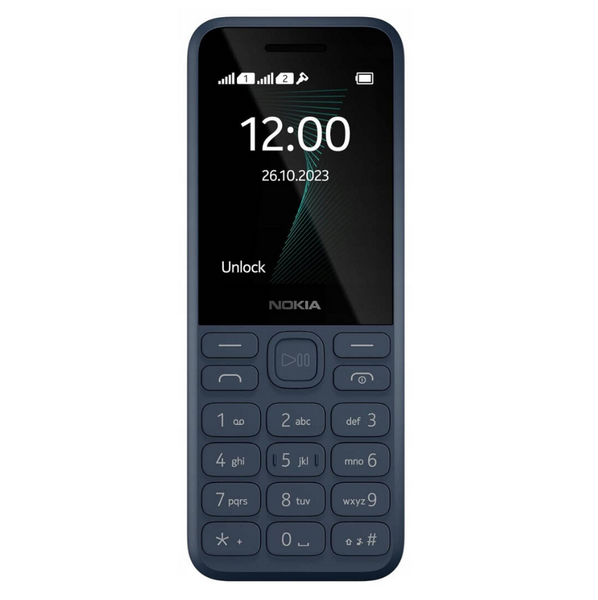 Telefon Nokia 130 2G (2023) Dual Sim granatowy - Arena.pl