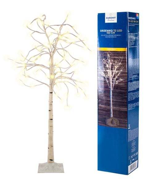 Kup DRZEWKO BRZOZA ŚWIĄTECZNA ŚWIECĄCA LED 150 CM na arena.pl i ciesz ...
