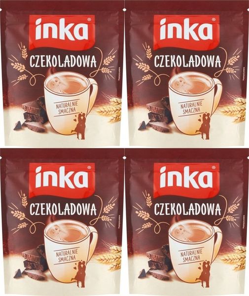 Kawa Inka zbożowa o smaku czekoladowym 200g x4 - Arena.pl