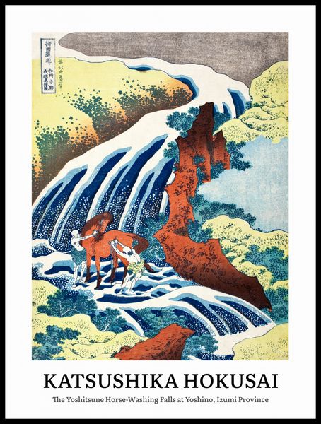 Kup Plakat 60x80cm Design Yoshitsune, Hokusai Vintage do Salonu na ...