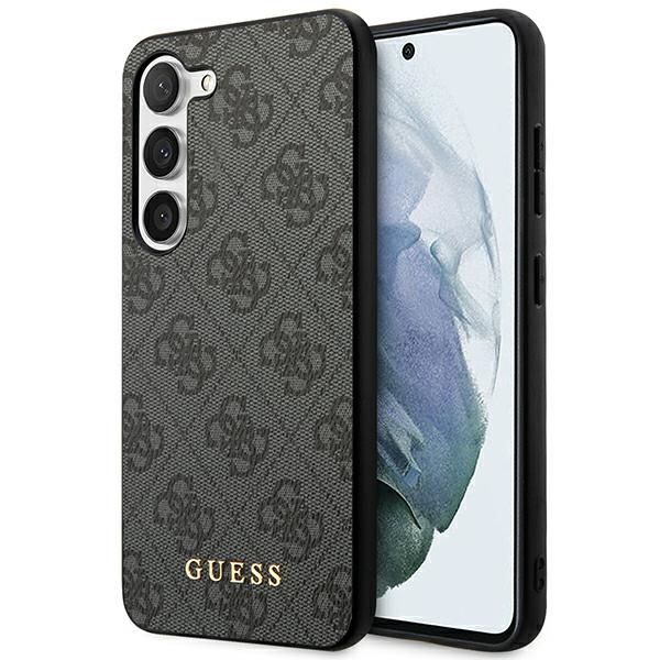 Guess GUHCS24MG4GFGR S24+ S926 czarny/black hardcase 4G Metal Gold Logo ...