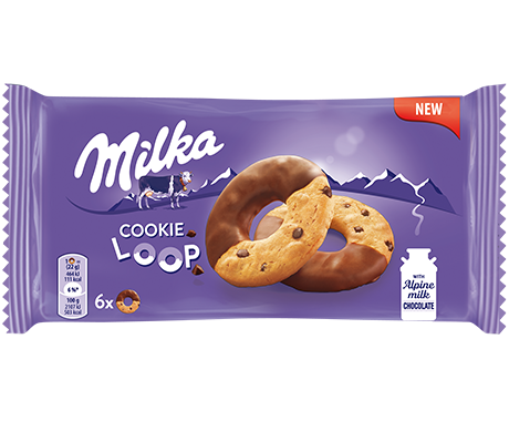 MILKA COOKIE LOOP 132G CIASTKA - Arena.pl