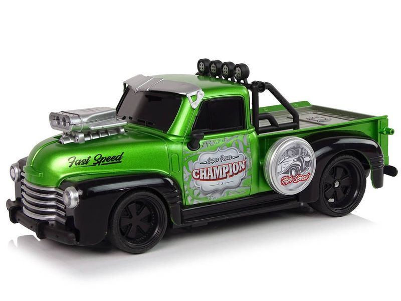 Auto Zdalnie Sterowane 1:18 Zielone Pick-up - Arena.pl