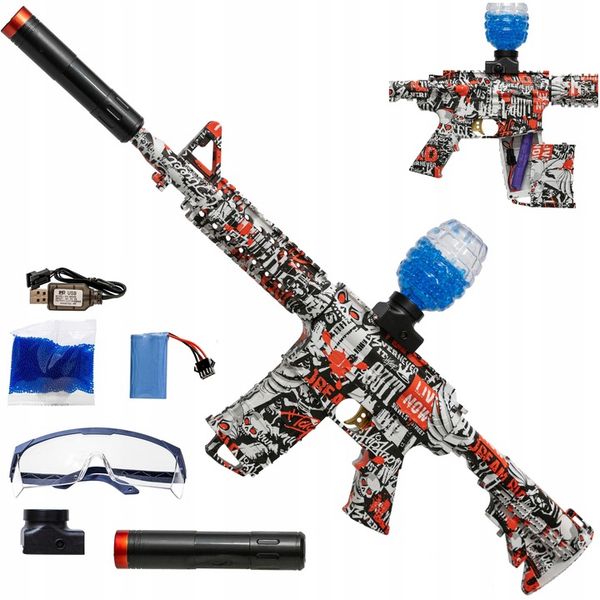 KARABIN NA KULKI ŻELOWE M4 PISTOLET AUTOMATYCZNY M416 ELEKTRYCZNY ...