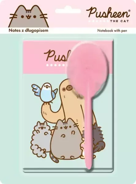 Pusheen. Notes 40 kartek z długopisem - Arena.pl
