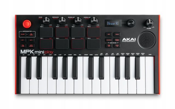 Kup AKAI MPK MINI PLAY MK3 klawiatura z głośnikiem na arena.pl i ciesz ...
