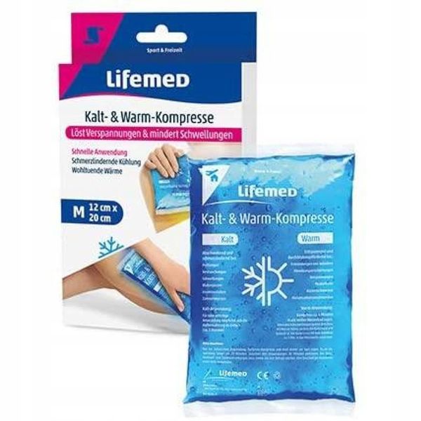 Kup KOMPRES ŻELOWY OKŁAD CHŁODZĄCY OGRZEWAJĄCY 12X20CM roz. M ...