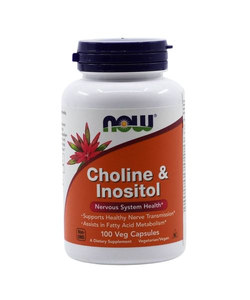 Choline i inositol/cholina i inozytol - 500 mg - 100 kapsułek ...