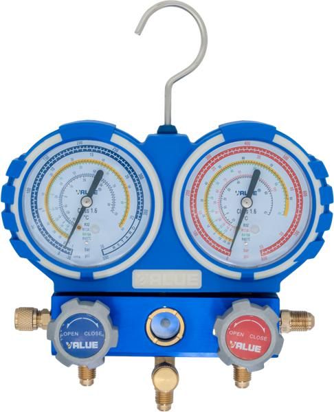 Zestaw manometrów Value VMG-2-R600-B - Arena.pl