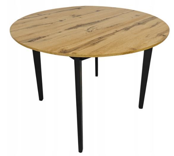 Kup Stół EMMA PLUS fi110 cm dąb rustykalny loft do jadalni kuchni na ...