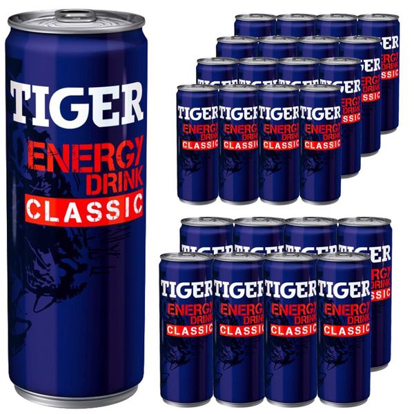 Kup Tiger Energy Drink Classic Gazowany napój energetyzujący 250 ml x ...