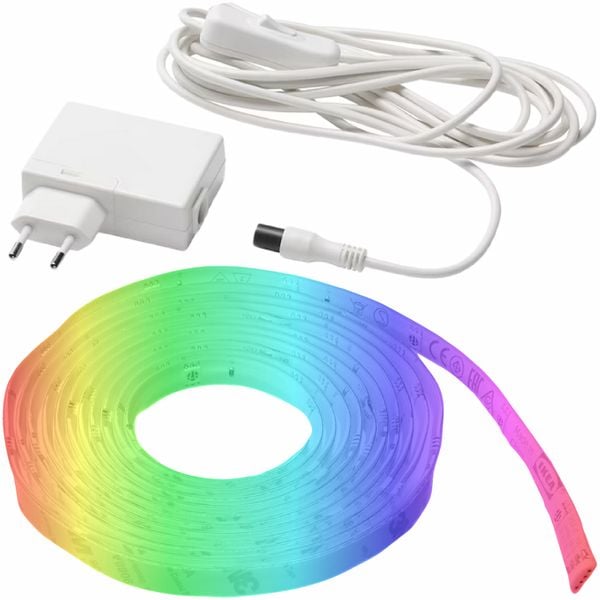 Kup Listwa taśma oświetleniowa LED 3m RGB 230V pilot mix trybów IKEA ...