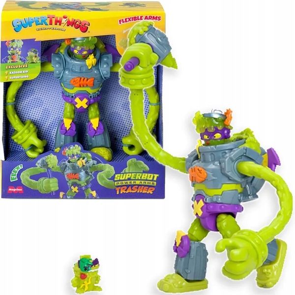 Kup SUPER ZINGS THINGS SUPERTHINGS SUPERBOT TRASHER POWER ARMS TRASHER ...