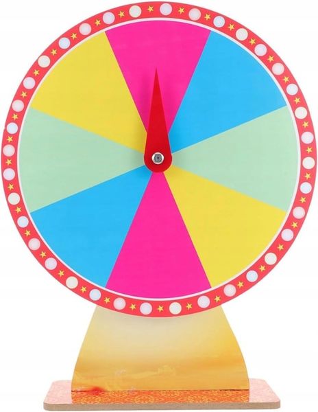 KOŁO FORTUNY NAGRÓD GRA PLANSZOWA ŚCIERALNE LOTERIA ZABAWA DLA DZIECI ...