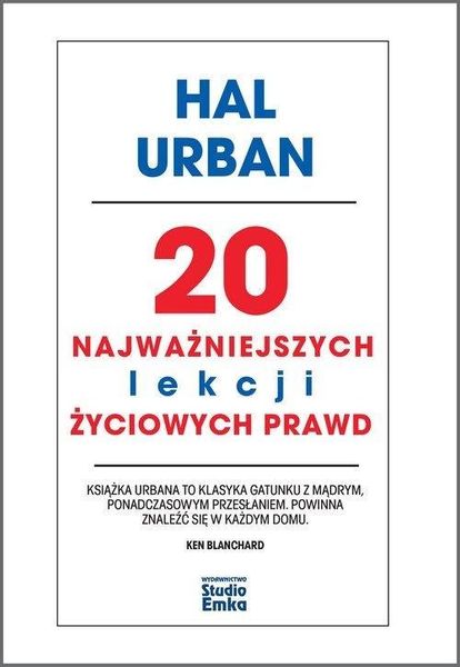 Kup 20 najważniejszych lekcji życiowych prawd Hal Urban na arena.pl i ...