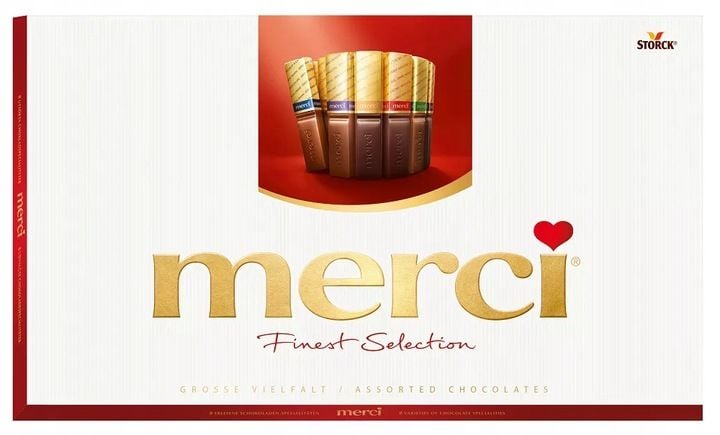Kup Merci Finest Selection Bombonierka Czekoladki Storck na Prezent ...