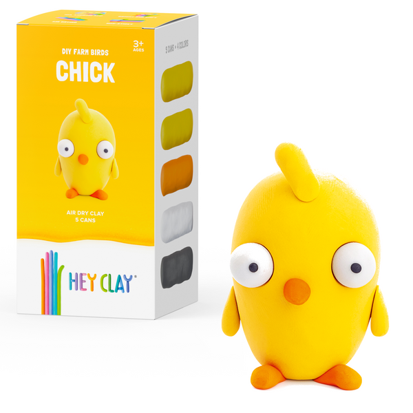 TM Toys Hey Clay Masa plastyczna - Kurczak HCL50162 - Arena.pl
