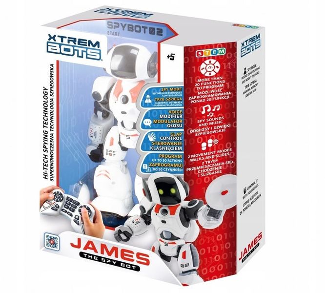 Robot TM Toys Robot James the Spy Bot - Arena.pl