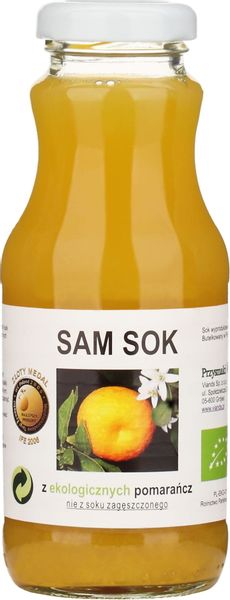 Sam sok z pomarańczy bio 250 ml - viands - Arena.pl