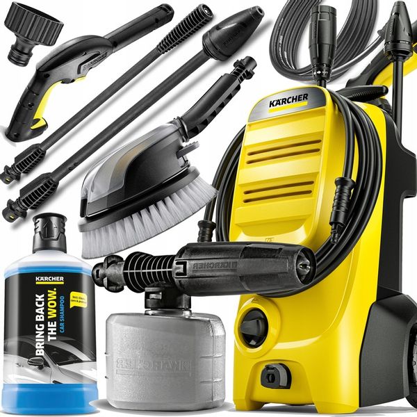 MYJKA CIŚNIENIOWA KARCHER K 4 COMPACT CLASSIC CAR MOCNA KOMPAKTOWA ZESTAW - Arena.pl