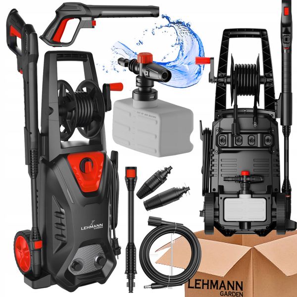 MYJKA CIŚNIENIOWA LEHMANN 260 BAR METALOWA POMPA 1800W LGAPW-1814BPA - Arena.pl