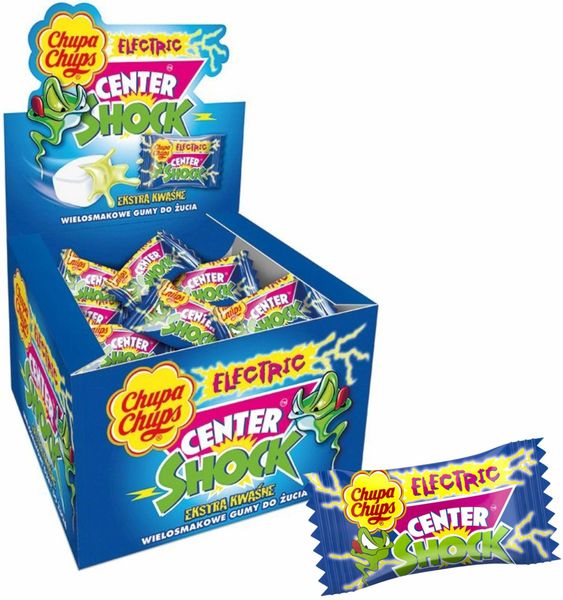Kup CHUPA CHUPS GUMA ELECTRIC (4Gx100SZT) CENTER SHOCK NIEBIESKA na ...