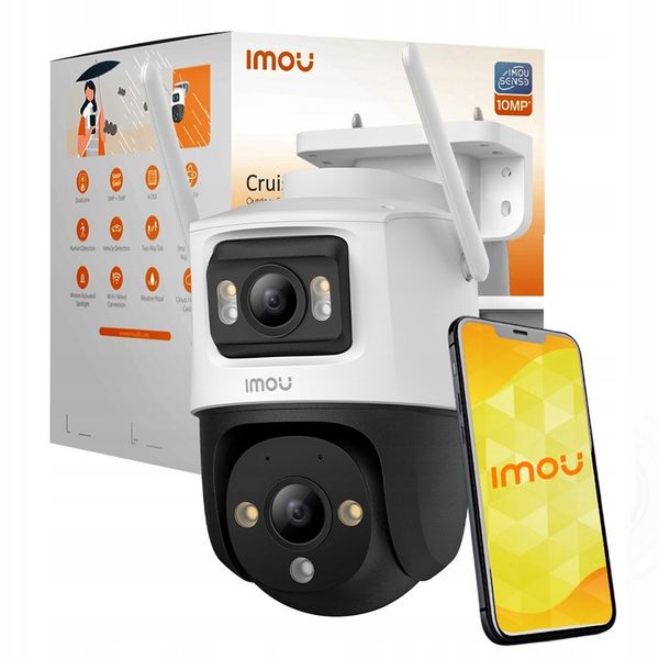 Kamera zewnętrzna obrotowa IP Imou Cruiser Dual (5MP+5MP) dwa obiektywy ...