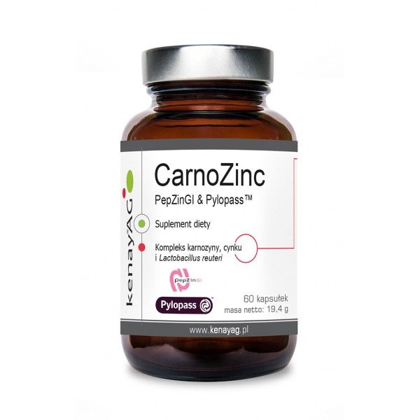 Kup CarnoZinc - Karnozyna Cynk i Lactobacillus (60 kaps.) na arena.pl i ...