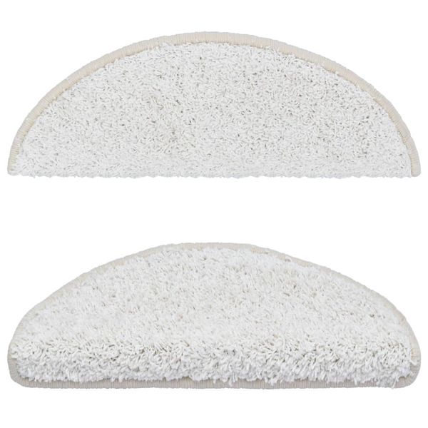 Nakładki na schody, 15 szt., 65 x 25 cm, białe - archiwum Arena.pl