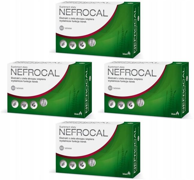 Nefrocal Wsparcie Układu Nerwowego 60 Tabletek - Arena.pl