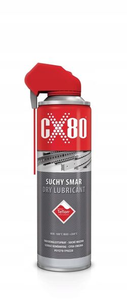 SUCHY SMAR TEFLONOWY DUO SPRAY 500 ML CX80 - Arena.pl