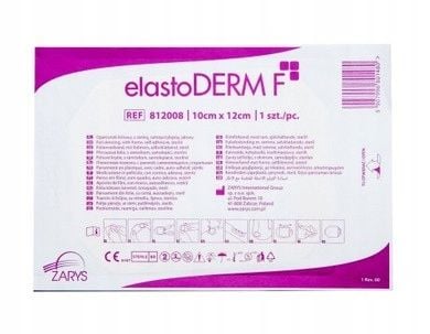Opatrunek foliowy plaster elastoDERM 10x12cm 100 szt - Arena.pl