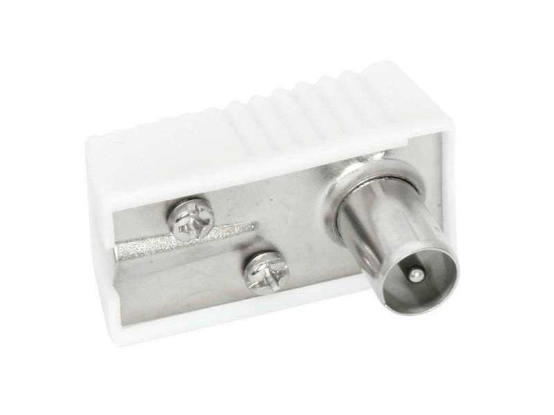 Wtyk antenowy kątowy DUŻY 50 Sztuk - Arena.pl