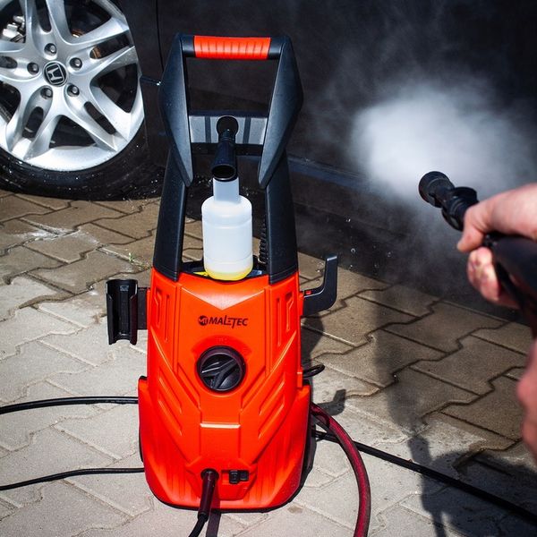 MYJKA CIŚNIENIOWA MalTec KOMPAKTOWA SAMOSSĄCA ALUMINIOWA POMPA MOCNA TURBO - Arena.pl
