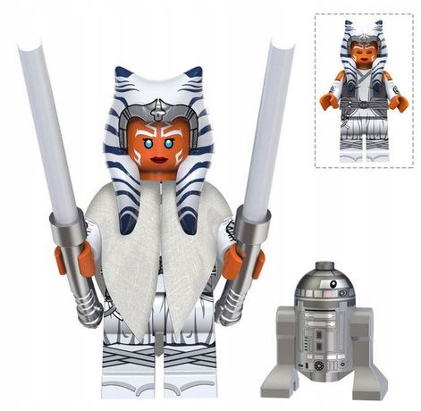 AHSOKA TANO FIGURKA R2 Q2 ROBOT MINIFIGURKA STAR WARS GWIEZDNE WOJNY ...