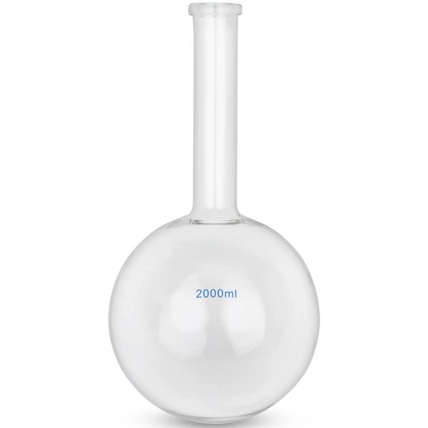 kolba szklana kulista płaskodenna laboratoryjna 2000 ml - Arena.pl
