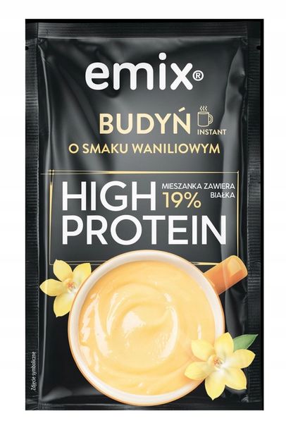 Emix Budyń proteinowy o smaku waniliowym 46 g - Arena.pl