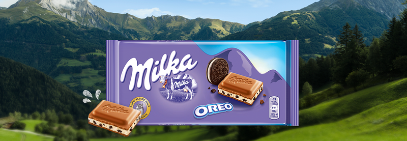 Milka Oreo - Czekolada Mleczna Oreo Cookies - 100G - Arena.pl