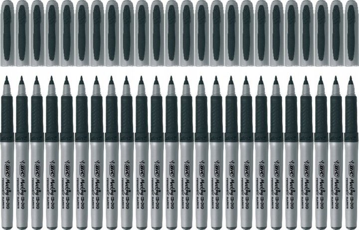 Kup Marker Bic do płyt CD/DVD 0.8mm trwały czarny x24 na arena.pl i ...