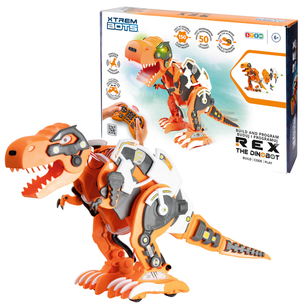 Kup TM Toys X-Treme Bots Robot interaktywny Rex the Dino Bot BOT3803159 na arena.pl i ciesz się ...