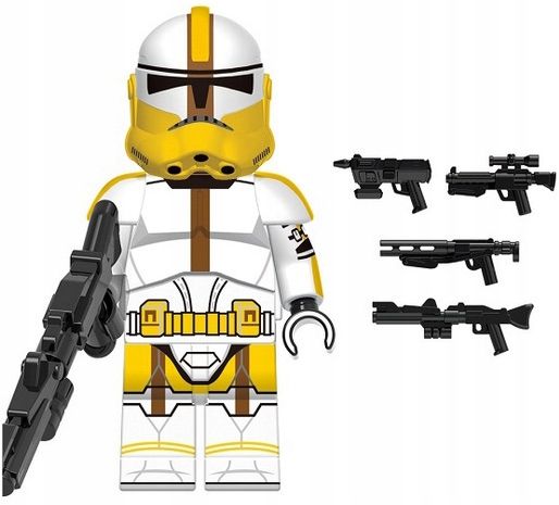 KLON 327 COMMANDER BLY STAR WARS + KARTA LEGO - Arena.pl