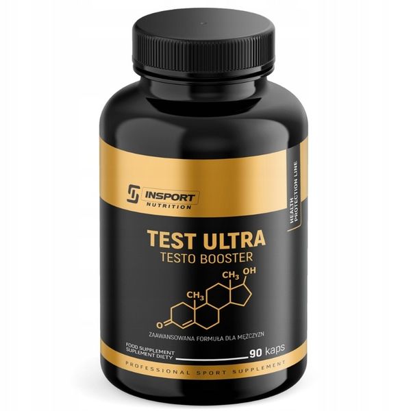 TESTOSTERON Ultra 90 kap BOOSTER TESTOSTERONU LIBIDO POŻĄDANIE ...