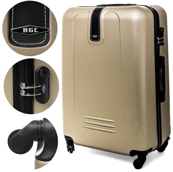 XXL DUŻA WALIZKA PODRÓŻNA TORBA RGL BAGAŻ KÓŁKA - Arena.pl