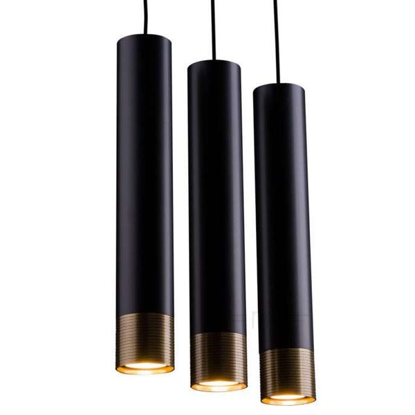 LAMPA wisząca EIDO 0342 Amplex metalowa OPRAWA tuby na listwie zwis ...