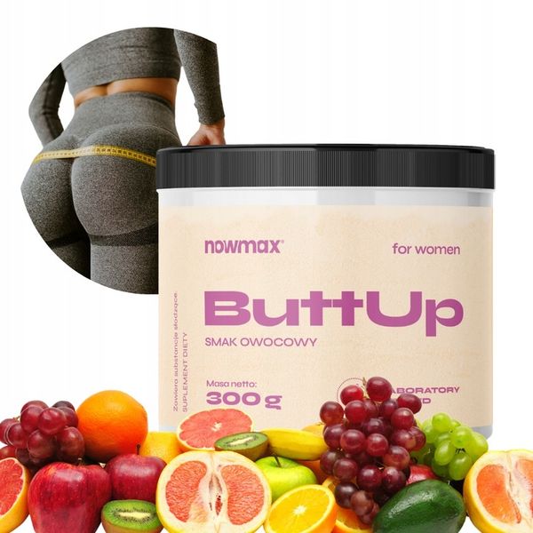 Kup nowmax BUTT UP 300 g KREATYNA KOLAGEN COLLAGEN CYTRULINA SPIRULINA ...