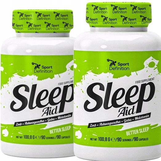 Kup SLEEP AID 90 KAPS MELATONINA ASHWAGANDHA ZMA GABA na arena.pl i ...