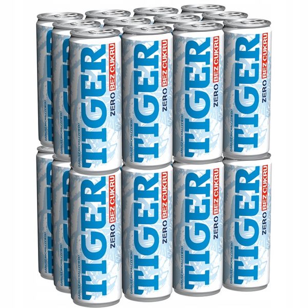 Kup Napój energetyczny Tiger Energy Drink bez cukru 24x250ml na arena ...