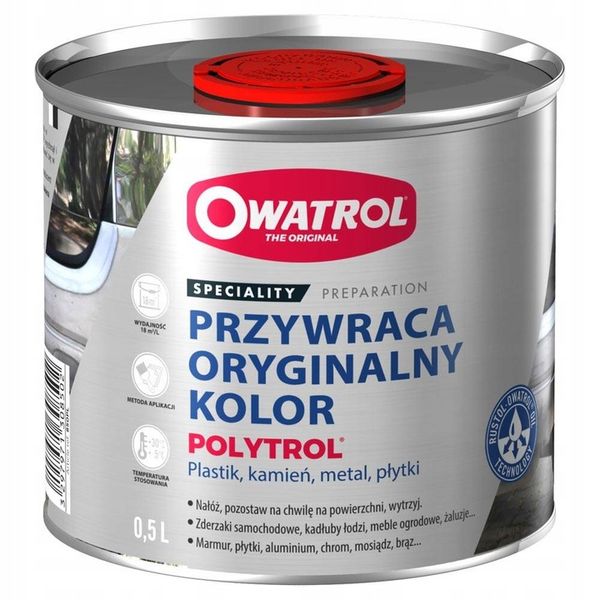 OWATROL Polytrol - przywraca kolor i połysk 0,5L - Arena.pl